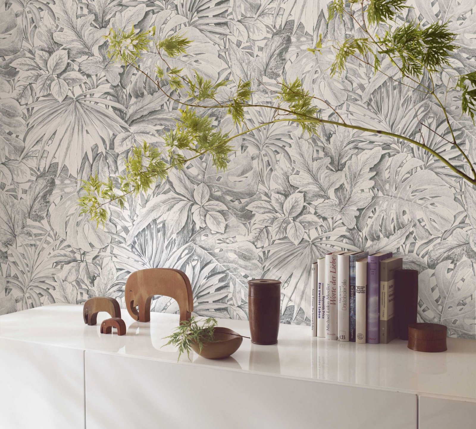 Papel tapiz Botanica Mod. 33308 - GALERÍA DE LA DECORACIÓN